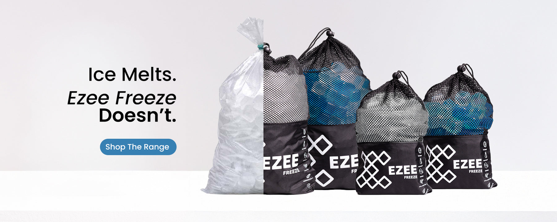 Ezee Freeze USA | World's First Reusable Bag of Ice